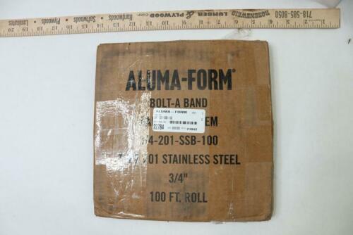 Aluma-Form Banding Stainless Steel 3/4" x 100 Ft. Roll 3/4-201-SSB-100 ...